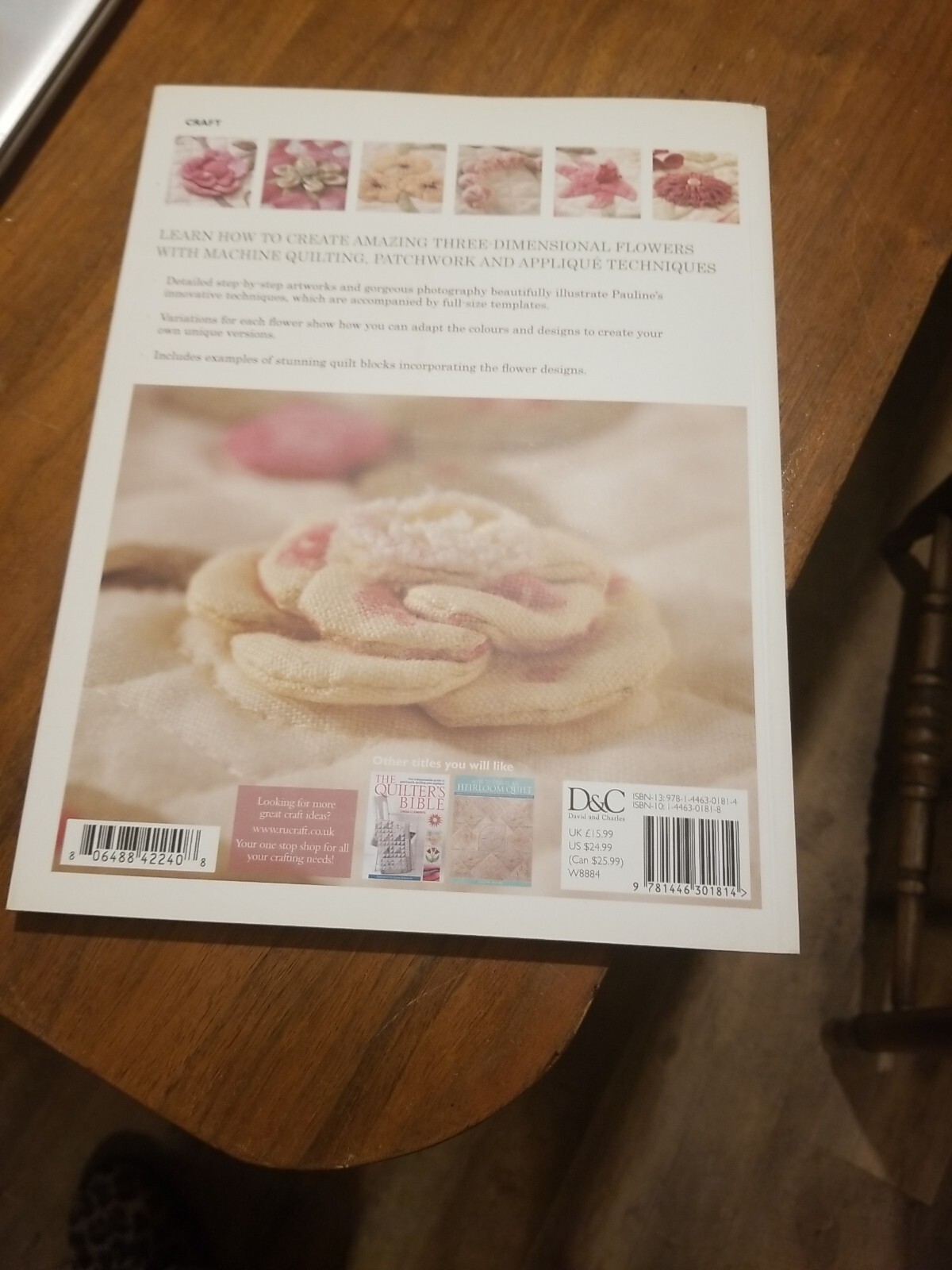 Floral Dimensions : 20 Stunning 3D Flowers to Machine Applique by ...