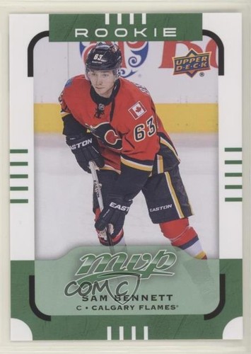 2015-16 Upper Deck MVP Green Short Print Sam Bennett #188 Rookie RC | eBay