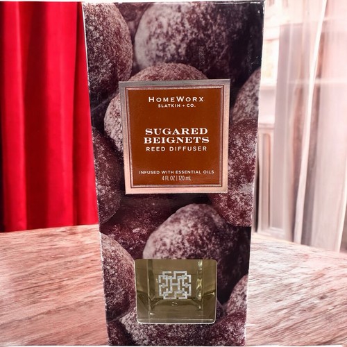 HOMEWORX by Harry Slatkin “Sugared Beignets” Reed Diffuser 4oz NEW IN ...