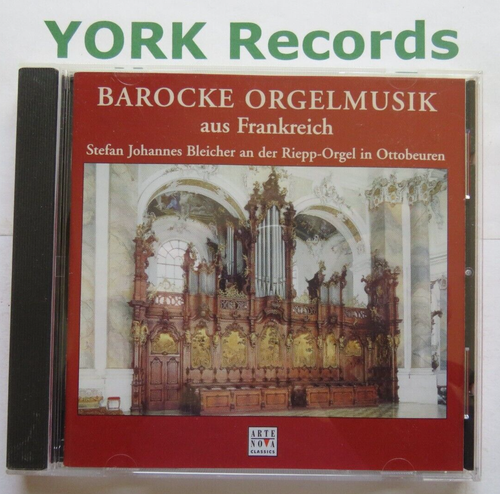 BAROQUE ORGAN MUSIC FROM FRANCE - STEFAN JOHANNES BLEICHER - Ex Con CD ...
