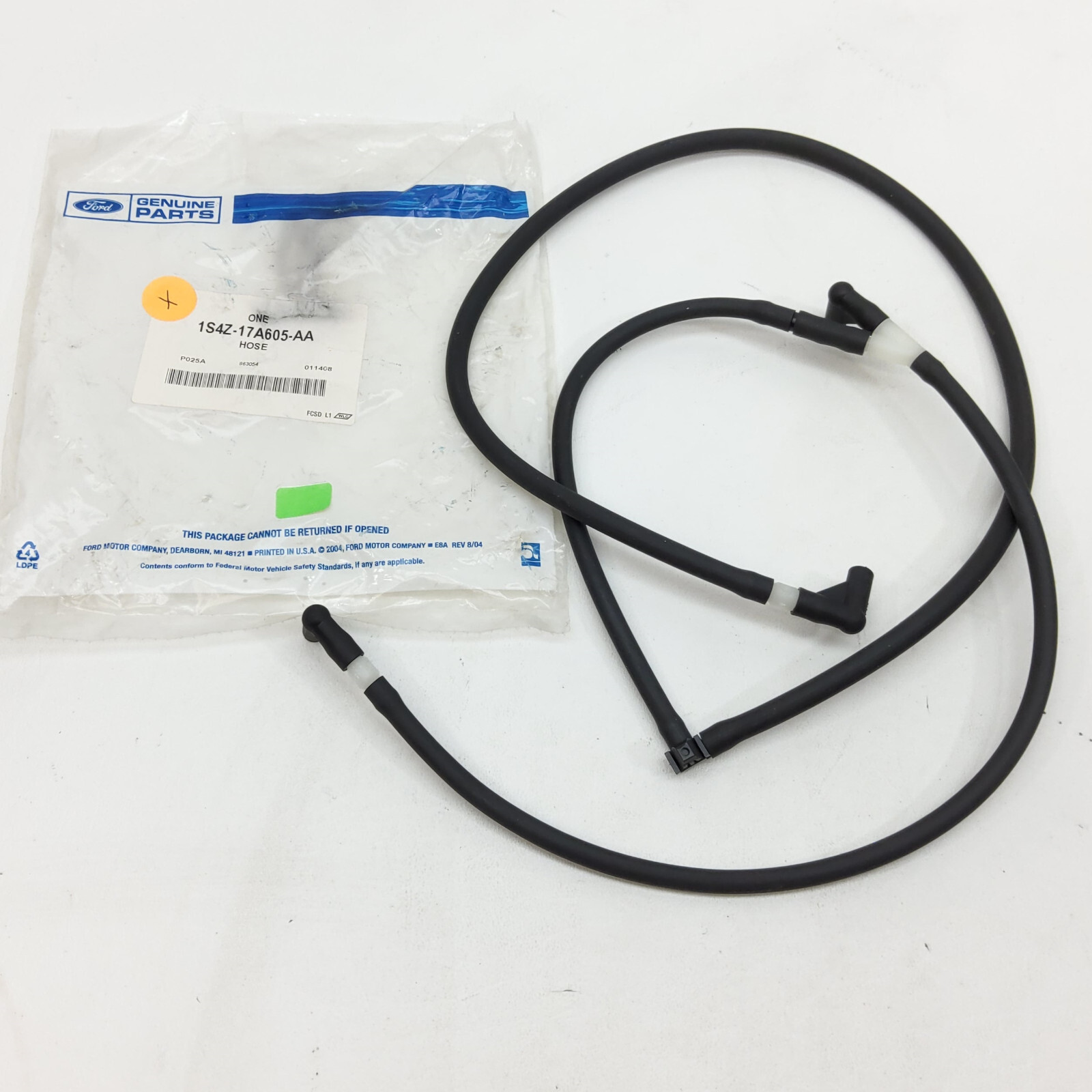 New Genuine Ford 1S4Z-17A605-AA Windshield Washer Fluid Hose Assembly ...