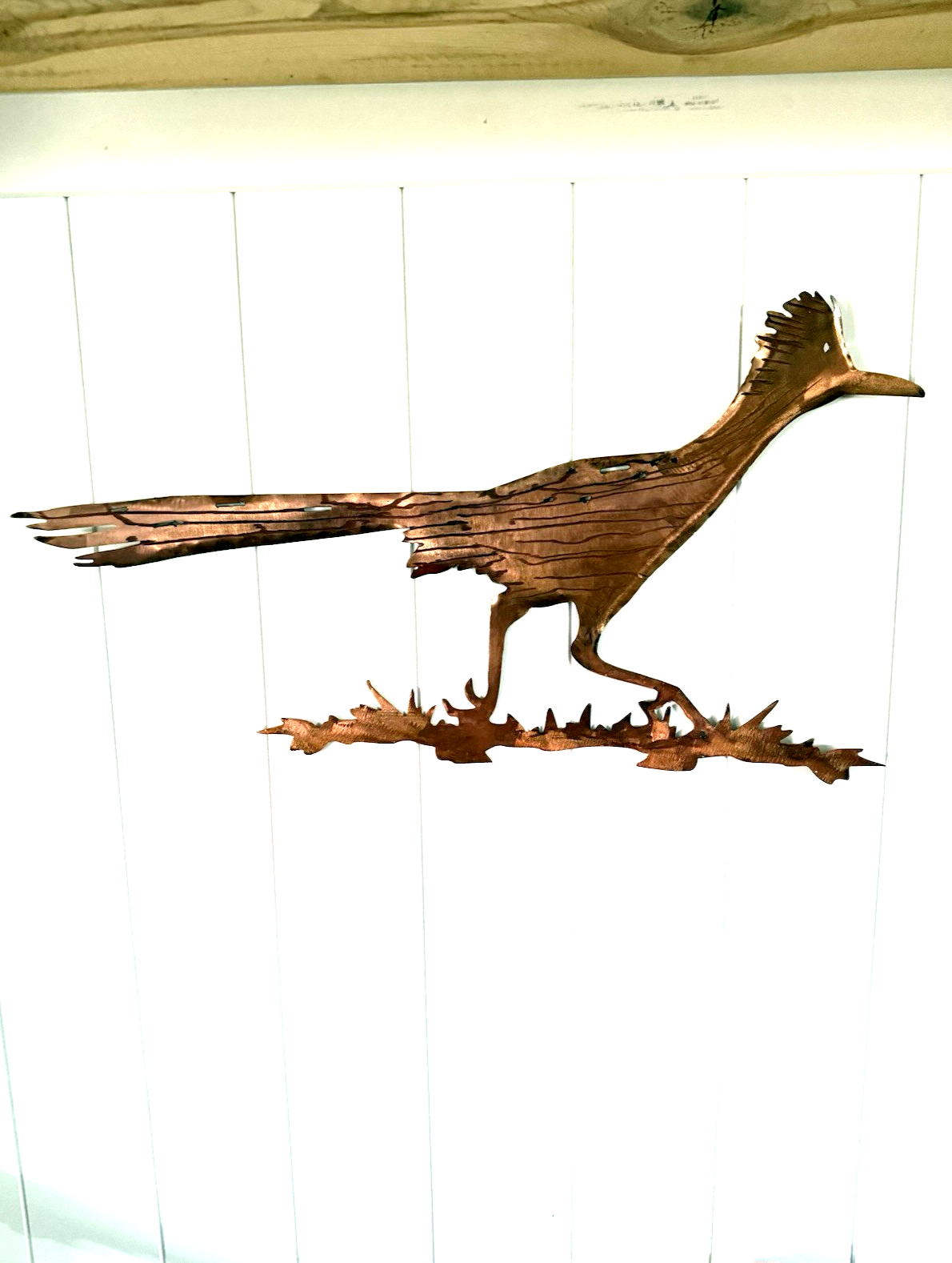 Roadrunner wall art with copper patina. Made out of 20-gauge steel. | eBay