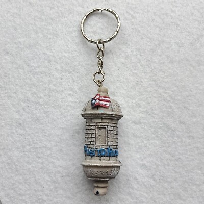 ⭐️ Puerto Rico Castillo San Cristobal Travel Souvenir Keychain Key ...