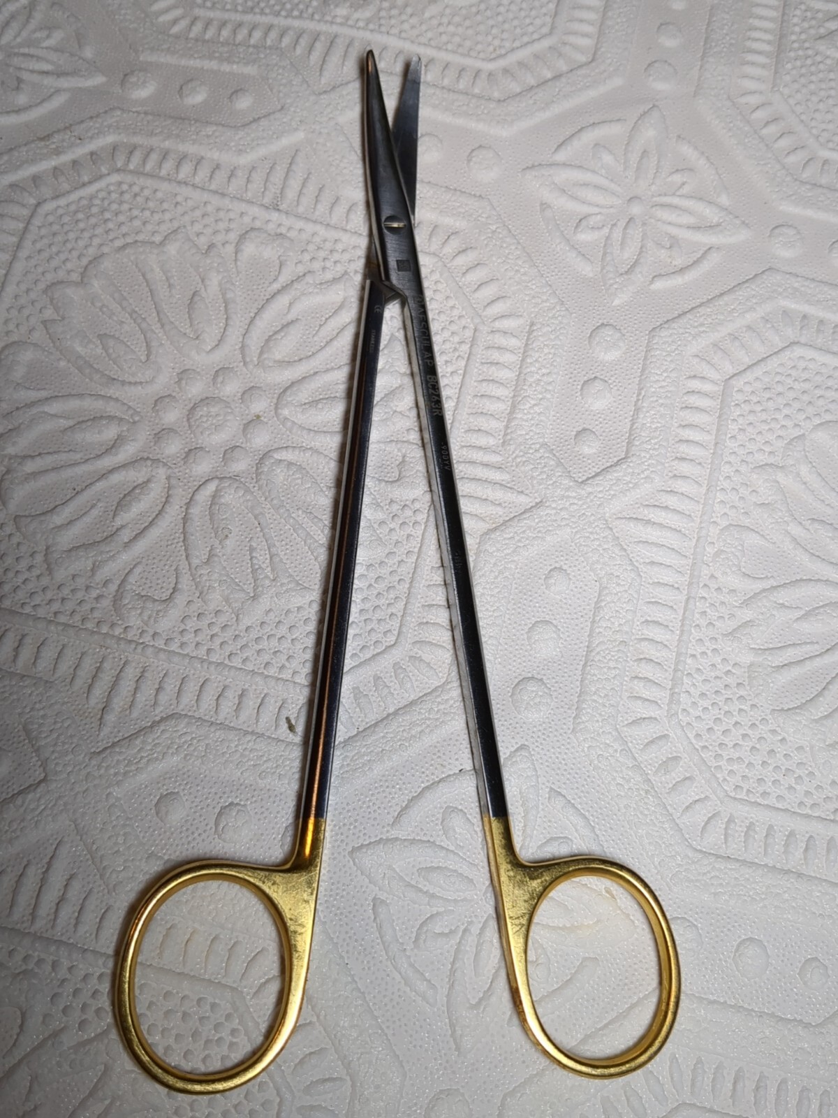 Aesculap BC263R Metzenbaum Scissors Curved Tungsten Carbide 180mm for ...