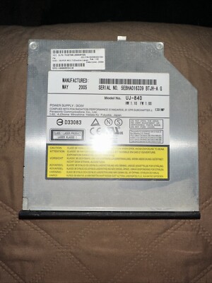 Panasonic Laptop CD DVD±RW Burner Optical Drive Model UJ-840 | eBay