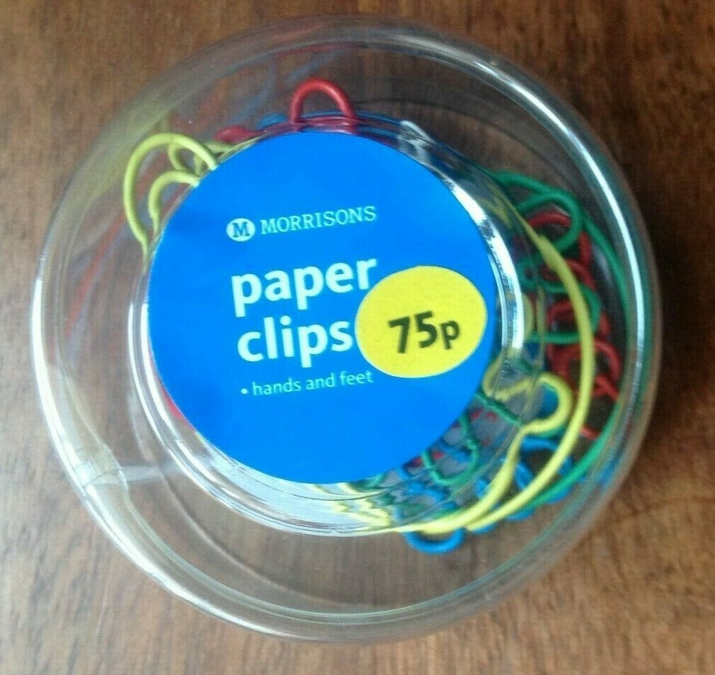 12 Tubs of Novelty Hands and Feet oversized paper clips Novelty Gift | eBay