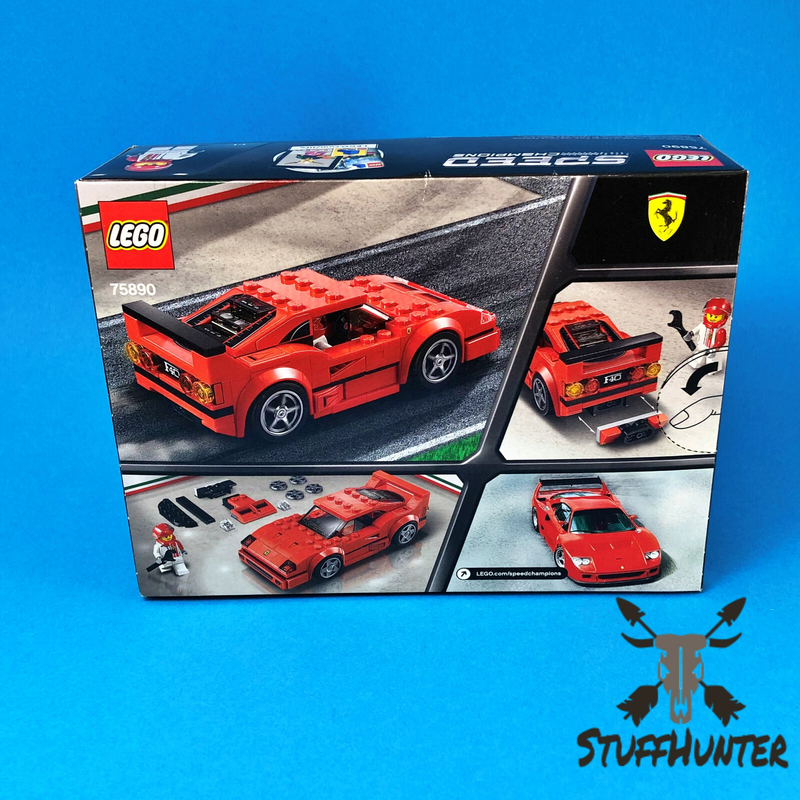 LEGO Vitesse Champions (75890) Ferrari F40 Competizione Neuf/Emballage ...