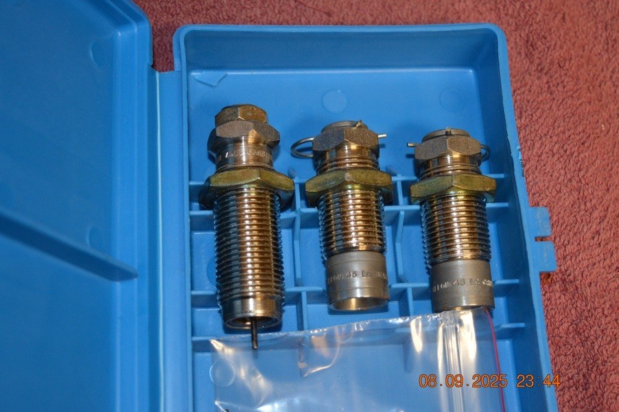 DILLON --- 45 Long Colt - DIE SET --- CARBIDE -- 45 Colt -- 45 LC | eBay