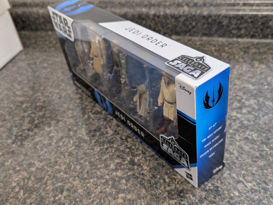 NEW Star Wars Celebrate The Saga Toys Jedi Order Action Figures Hasbro ...