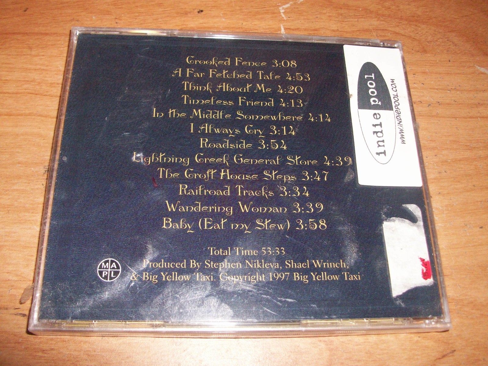 Big Yellow Taxi A Far Fetched Tale (Music CD 1997) Stephen Nikleva ...
