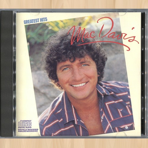 MAC DAVIS Greatest Hits CD I Believe in Music BABY DON'T GET HOOKED ON ...