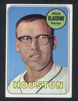 1969 Topps #58 Fred Gladding VGEX Astros 46070 | eBay