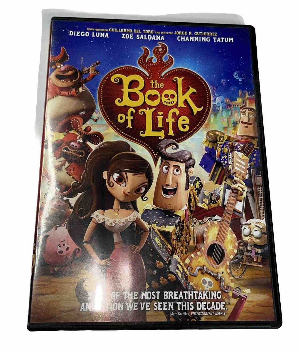 Diego Luna Book Of Life Book Of Life Blu Ray Dvd Zoe Saldana Guillermo