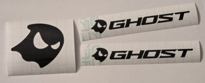 3pc Ghost Racing Car Vinyl Sticker Decal Inches (Black) | eBay