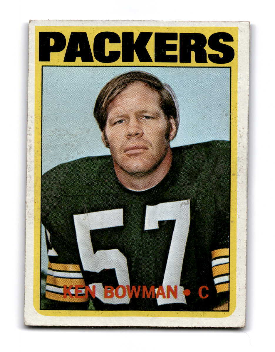 1972 Topps Ken Bowman 58 | eBay