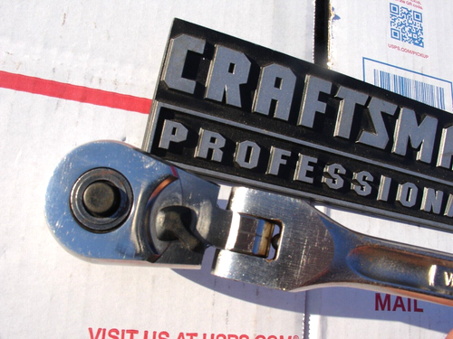 Craftsman 44816 Flex Head Quick Release 1/2" Dr. Ratchet Vintage Made ...