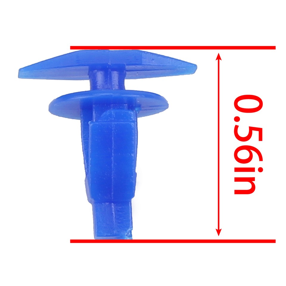 100x For Toyota Nissan Altima for Honda Door Weatherstrip Retainer Clip ...