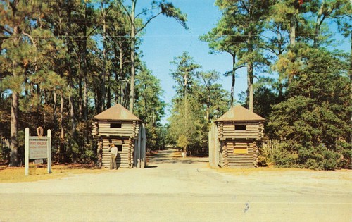 Postcard Entrance Portals Fort Raleigh Roanoke Island North Carolina NC ...