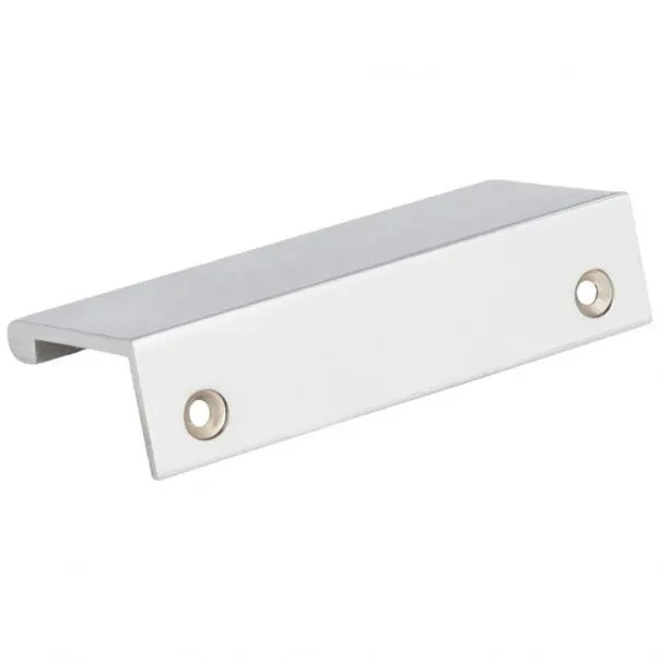 3" Polished Chrome Contemporary Kitchen Cabinet Tab Pull Drawer Edge ...