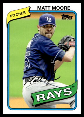 2014 Topps Archives #62 Matt Moore Tampa Bay Rays | eBay