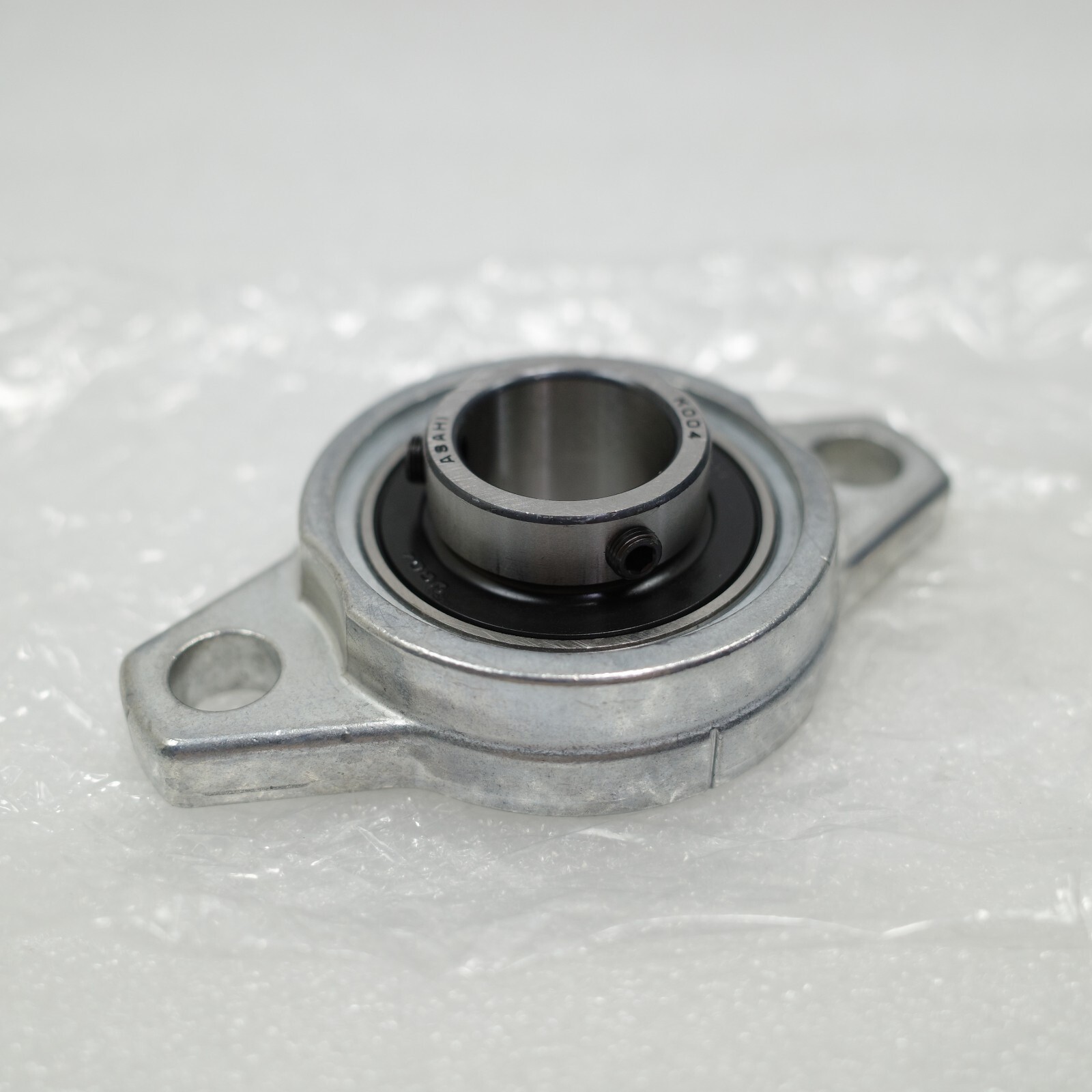 ASAHI JAPAN NEW KFL004 Silver Series Two-Bolt Flange Unit Set BRG-N ...