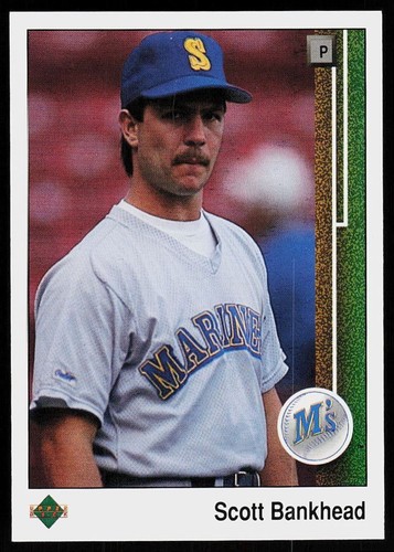1989 Upper Deck Scott Bankhead Seattle Mariners #316 | eBay