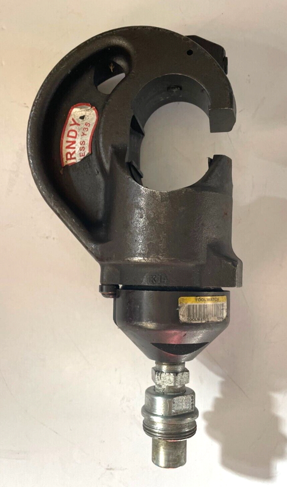 Burndy Hypress 12 Ton Manual Hydraulic Crimper HEAD Y35 With NO DIES | eBay