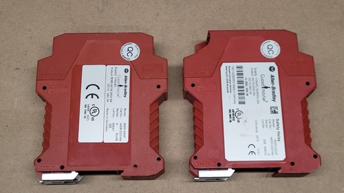 Lot of 2 Allen Bradley 440R-D23169 MSR125HP Masterguard Safety Relays ...