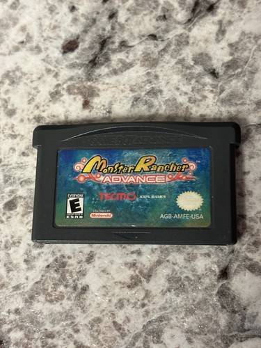 Monster Rancher Advance Nintendo GBA Gameboy Advance Cartridge ...