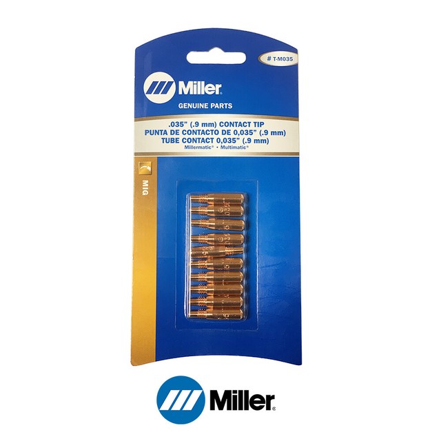 Miller T-m035 Acculock MDX Contact Tip .035 10pk for sale online | eBay
