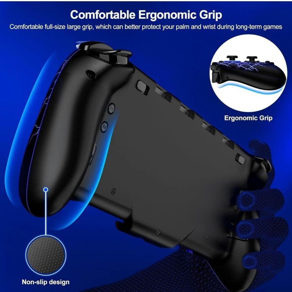 JC200 Switch Controller - Hall Effect One-Piece Wireless Switch Joypad ...