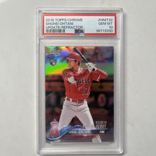 2018 Topps Chrome Update - Rookie Debut Refractor Shohei Ohtani /250 ...