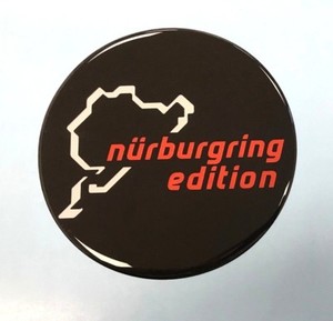 Nurburgring Edition Sticker/Decal - 102mm DIAMETER HIGH GLOSS DOMED GEL ...