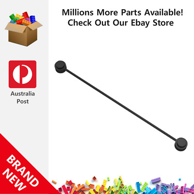 Genuine LEGO™ Black String with End Studs 11L 127 4109714 4295417 ...