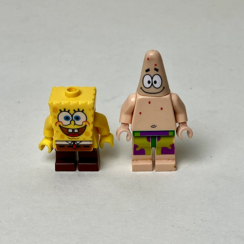 LEGO: SpongeBob & Patrick Minifigures (3830) | eBay Australia