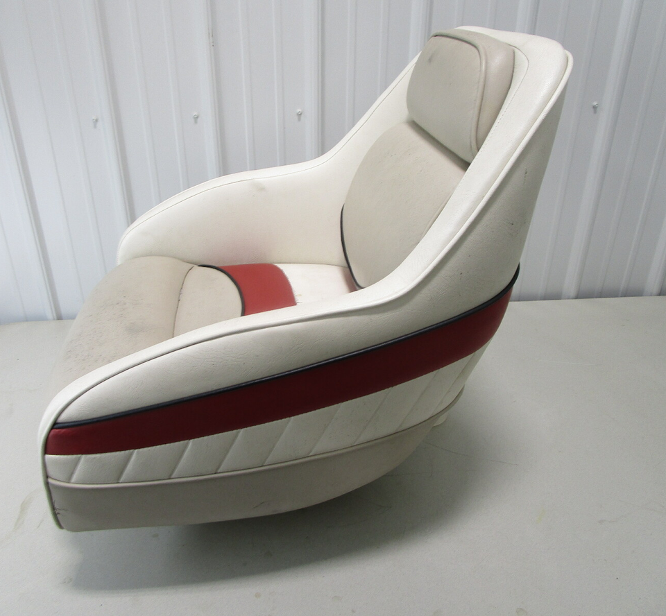 1995 Bayliner Capri Marine Boat Captains Chair Seat 24" W x 23" H | eBay