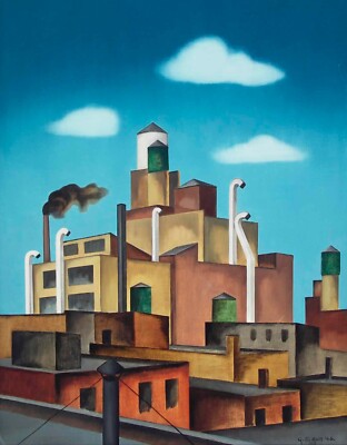 Early Morning - New York : George Copeland Ault : Archival Quality Art ...