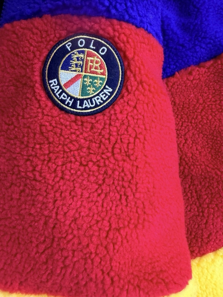 Polo Ralph Lauren Reversible Down Fleece Jacket | eBay