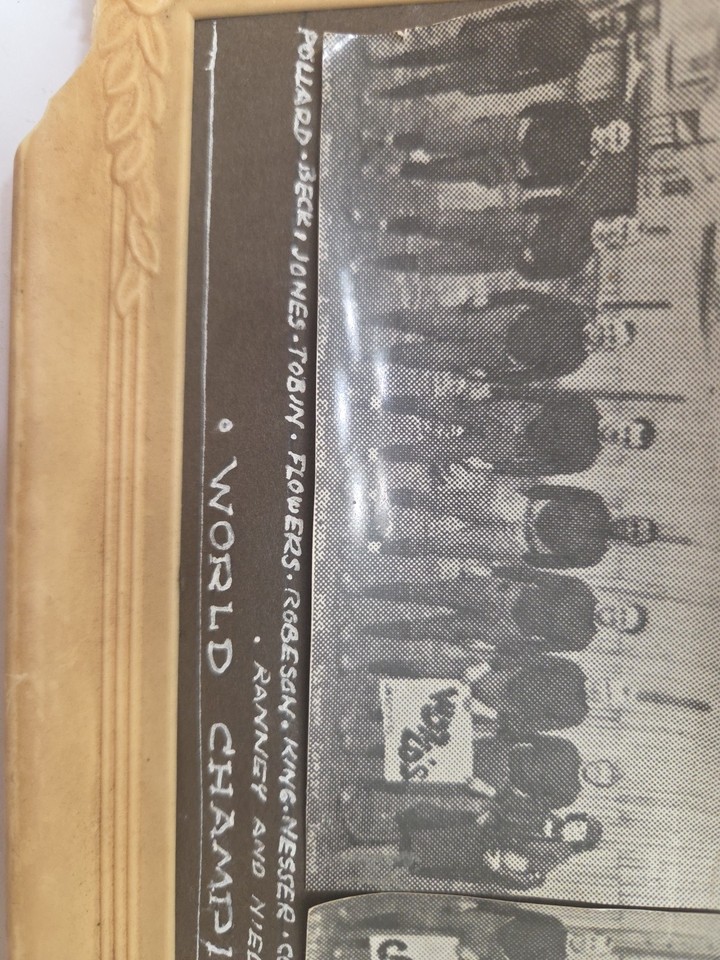 Vintage Akron Pros 1920 World Champs Photo Fritz Pollard NFL Hall Of ...