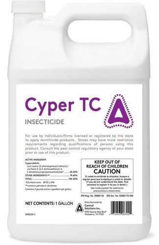 1 Gal Cyper TC Termiticide Insecticide Ant Roach Flea Pest Insect ...