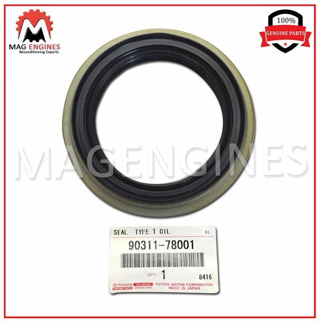 90311-78001 Toyota Seal Oil (for Rear Axle Shaft Rh) 9031178001 Genuine ...