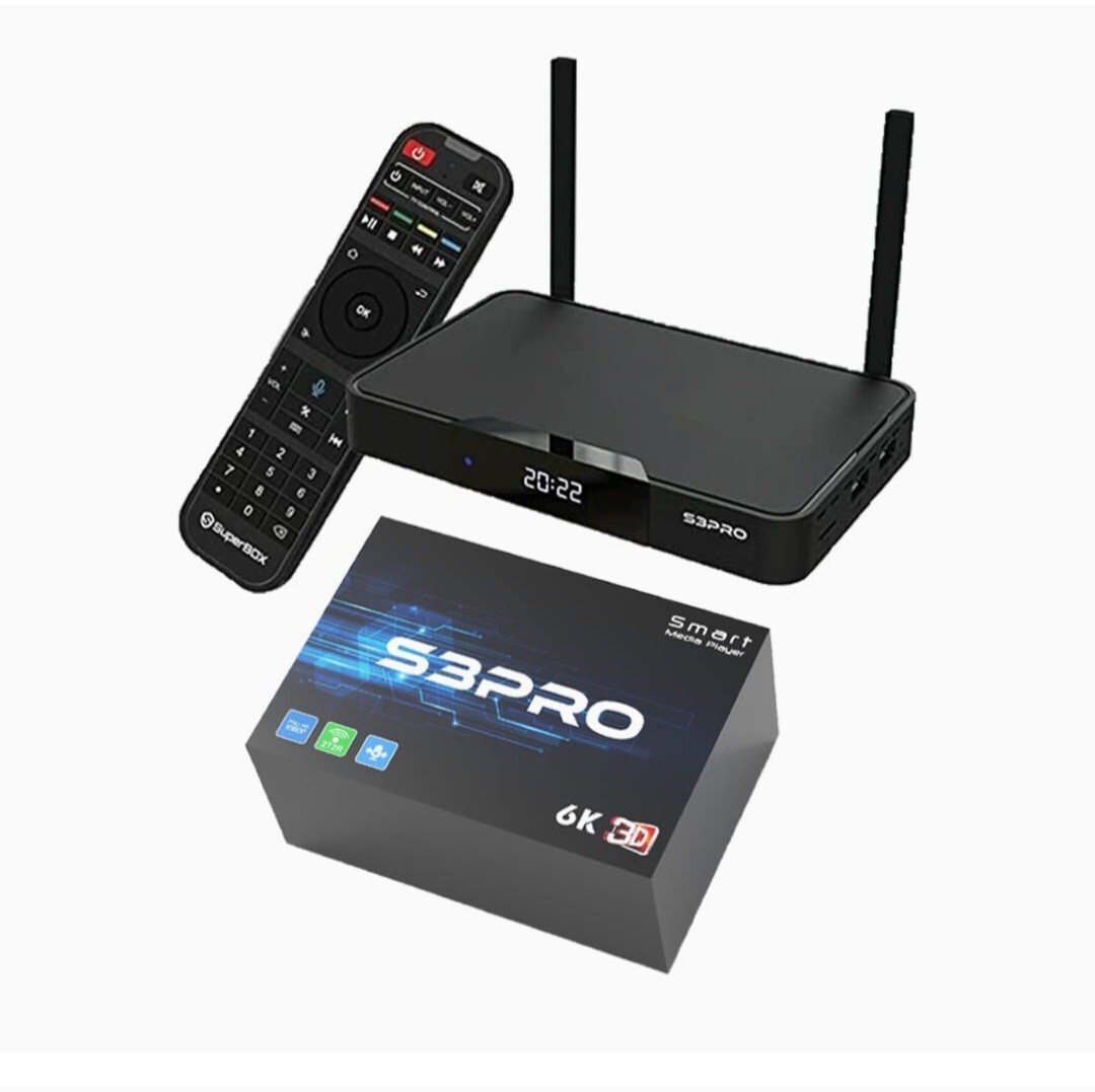 Buy Superbox S3 Pro Dual Band Wi-Fi Smart Media Player online | eBay