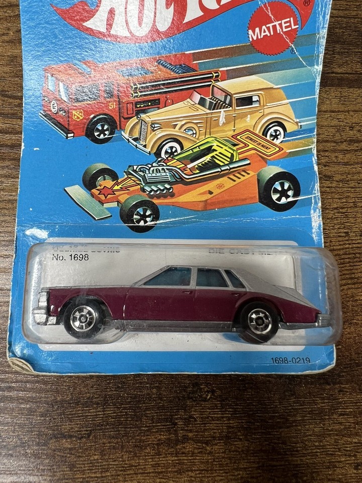 Vintage 1982 Hot Wheels Cadillac Seville No. 1698 Two Tone BLISTER PAK ...