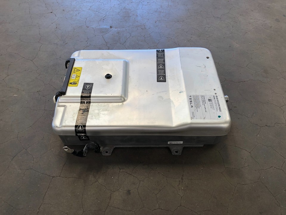 12-15 TESLA MODEL S GEN 2 HIGH VOLTAGE BATTERY CHARGER MODULE UNIT OEM ...