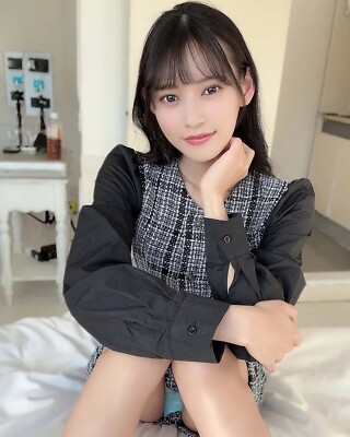 Umi Yatsugake Posing In Black And Gray Dress 8x10 Picture Celebrity ...
