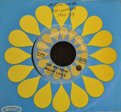 Major Lance EPIC Memory Lane 2242 Hey Little Girl and The Matador | eBay