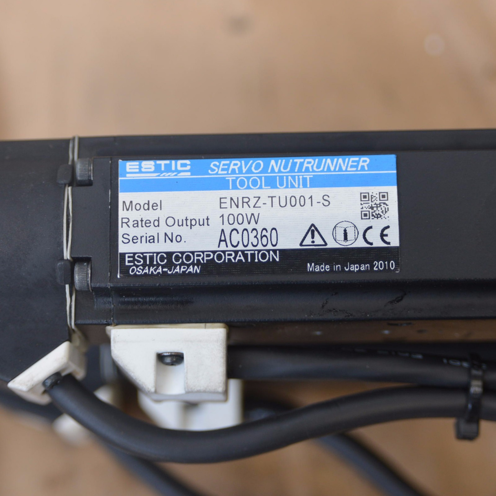 Estic Servo Drive NUTRUNNER Torque Tool Axis Control Unit ENRZ-AU40-10 ...