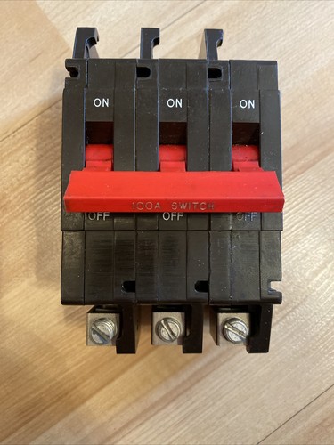 CRABTREE C50 100 AMP MAIN SWITCH DISCONNECTOR BS5419 CIRCUIT BREAKER ...