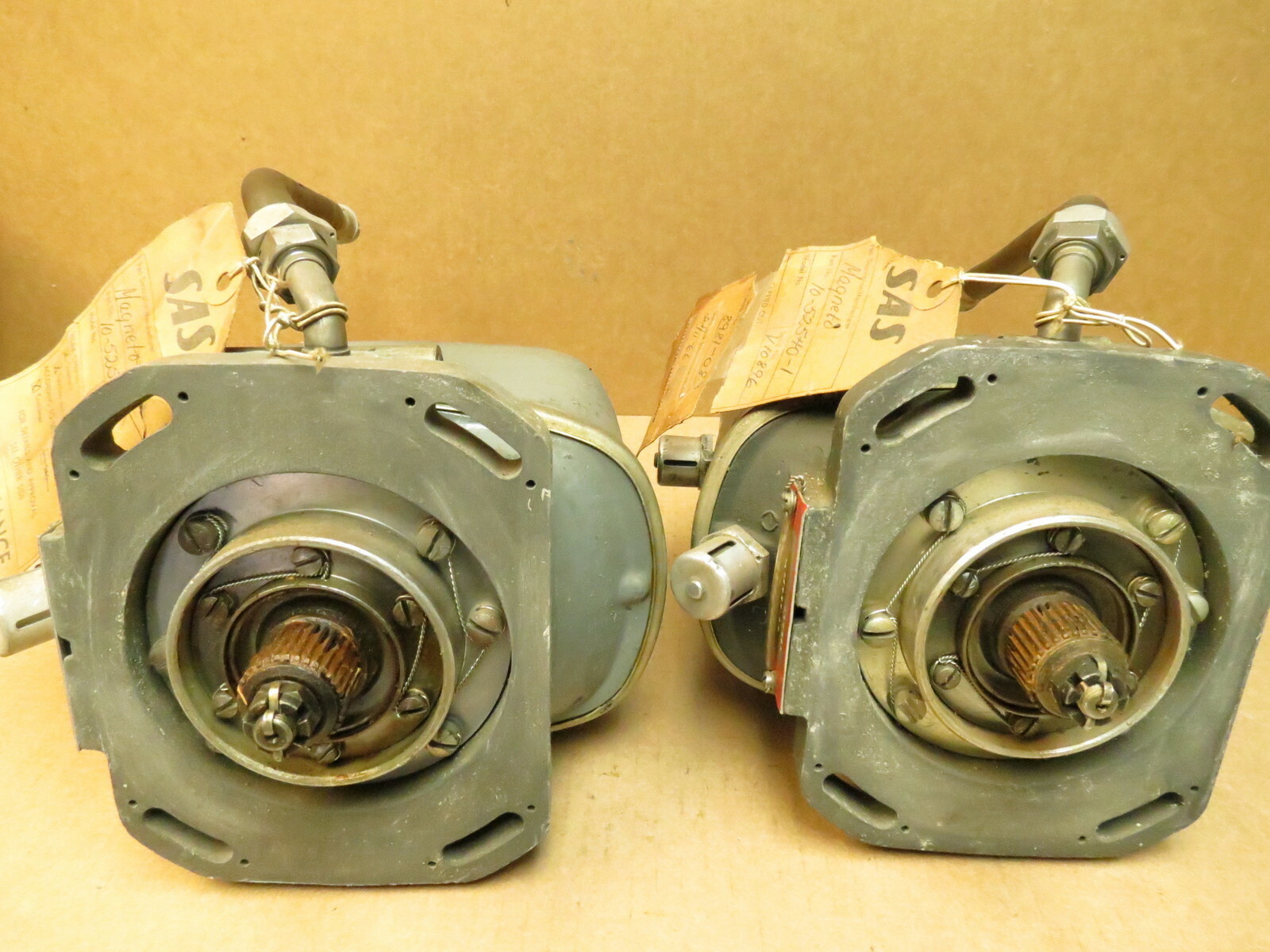 Pratt Whitney R2800-C WWII Aircraft Engine DLN-10 Magneto (2 ea) Bendix ...