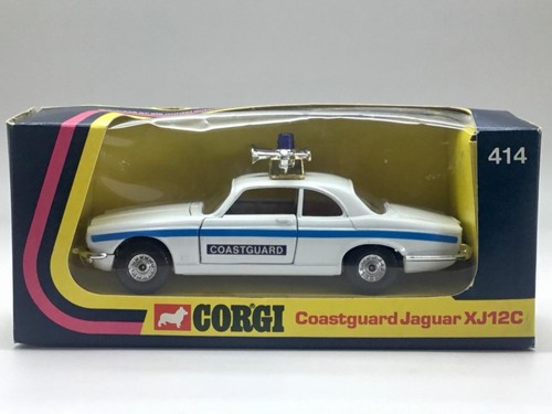 Corgi Coastguard Jaguar Xj12C 414 Mint In Scatola | eBay